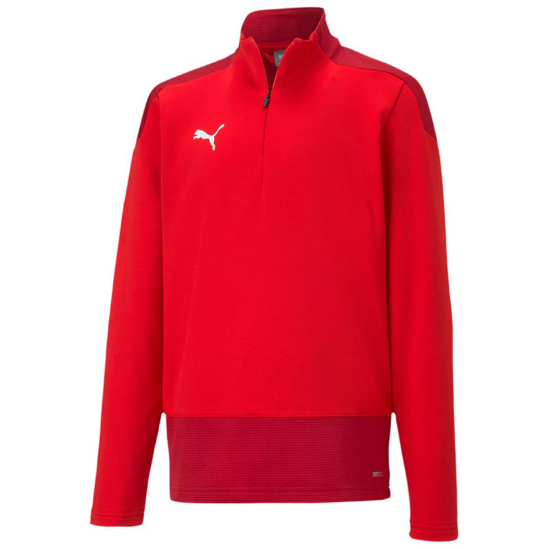 Puma teamGoal 23 Training 1/4 Zip Top - puma red - meinsportoutfit